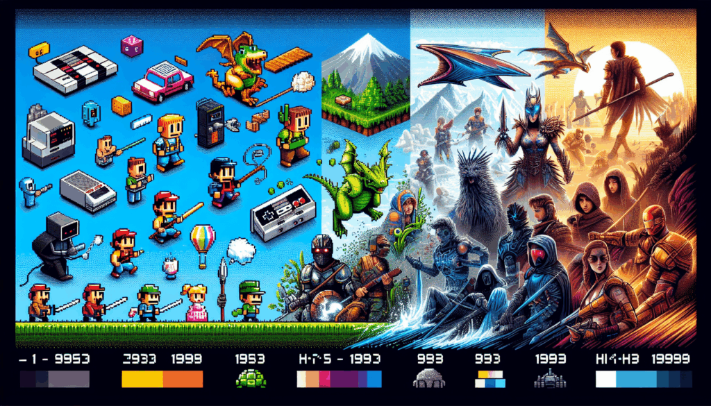 The Evolution of Gaming Graphics: From 8-Bit to Hyper-Realistic - Elite ...
